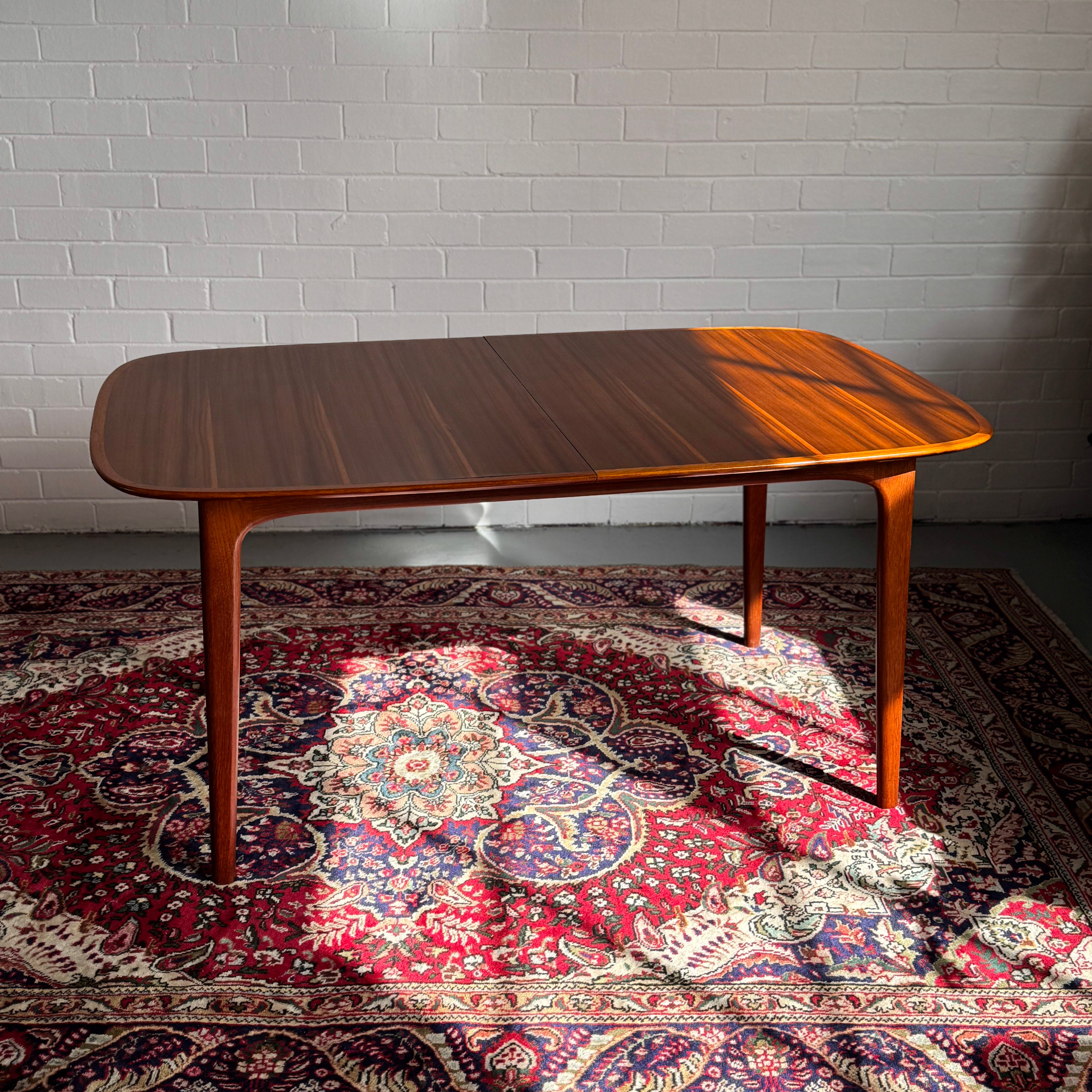 Noblett Mid Century Teak Extendable Dining Table | Mantel and Muse
